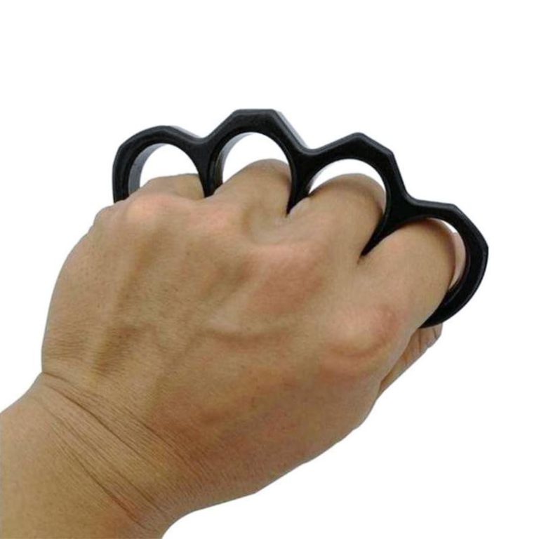 Metal Knuckles Self-defense Finger Fist Buckle Gloves - Molooco Shop