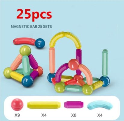 Educational Magnetic Sticks and Balls Set - MOLOOCO Store