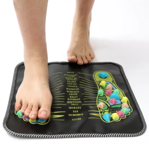 Reflexology Walk Stone Foot Massage Mat - Buy Today Get 55% Discount