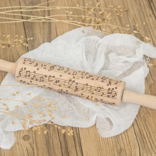 3D Music Notes Rolling Pin - Buy Today Get 55% Discount - MOLOOCO