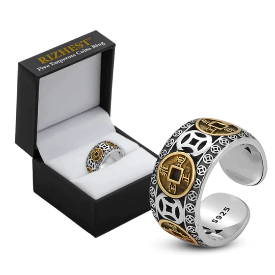 RIZHEST™ Five Emperors Coins Ring - Buy Today Get 55% Discount - MOLOOCO