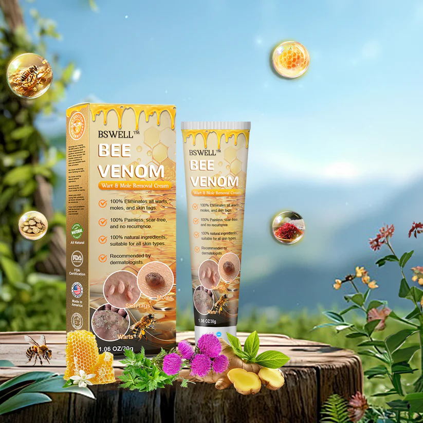 BSWELL™ Bee Venom Mole and Wart Treatment Cream - Buy Today Get 55% ...