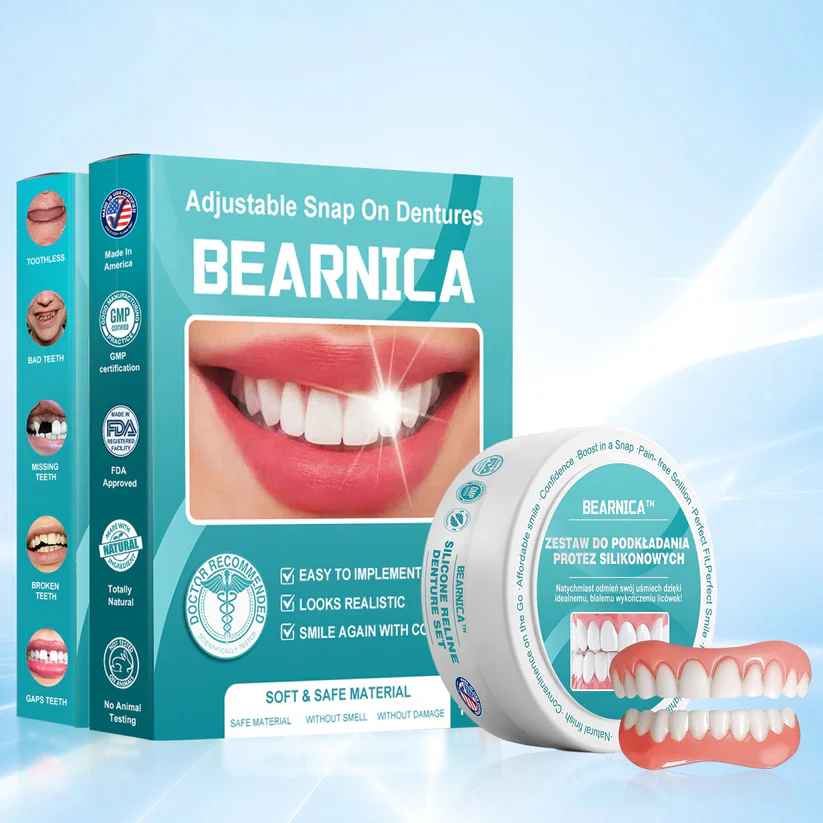Bearnica™ Silicone Reline Denture Set - Buy Today Get 55% Discount ...