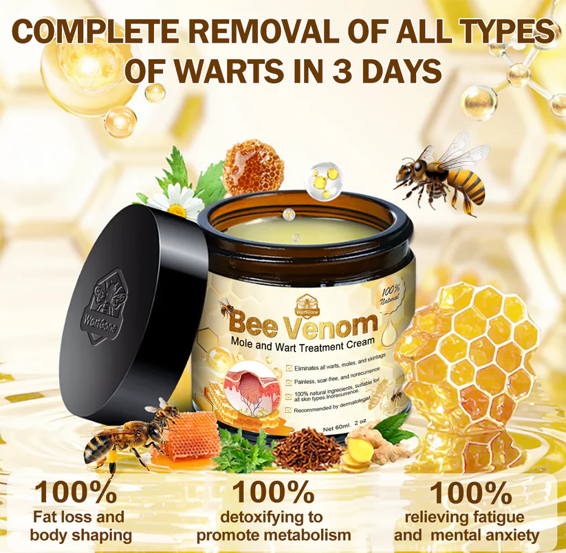 HAM™ Bee Venom Mole and Wart Treatment Cream - ซื้อวันนี้รับส่วนลด 55% ...
