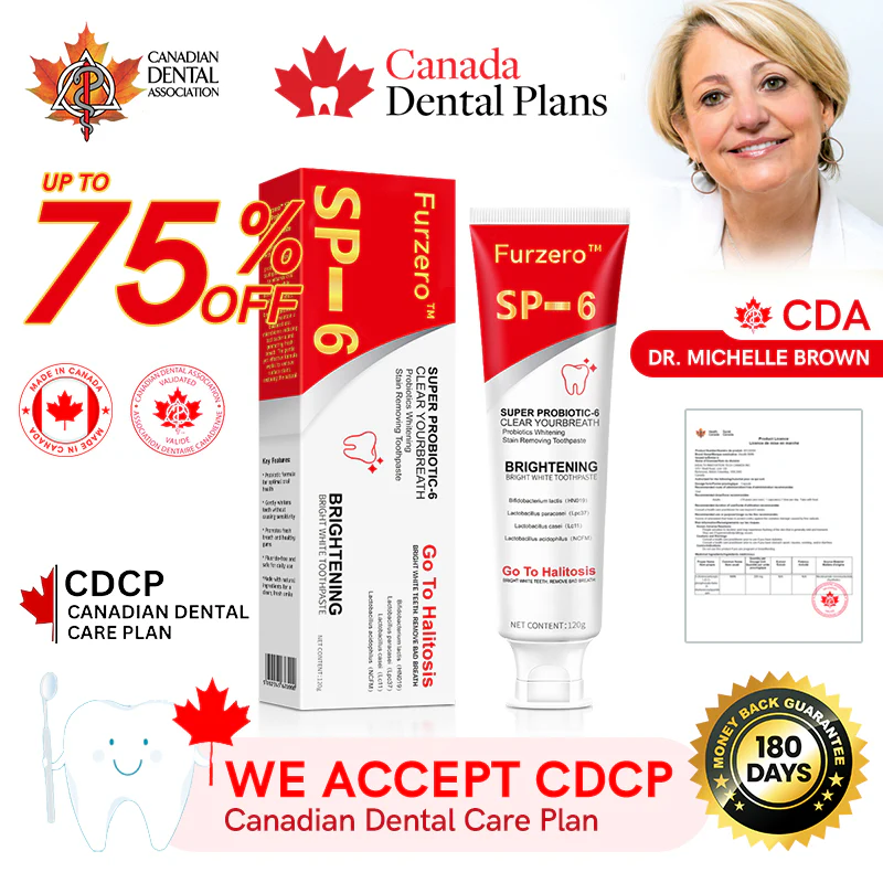 Furzero™ Canadian SP-6 Probiotic Ultra Whitening Toothpaste - Buy Today ...
