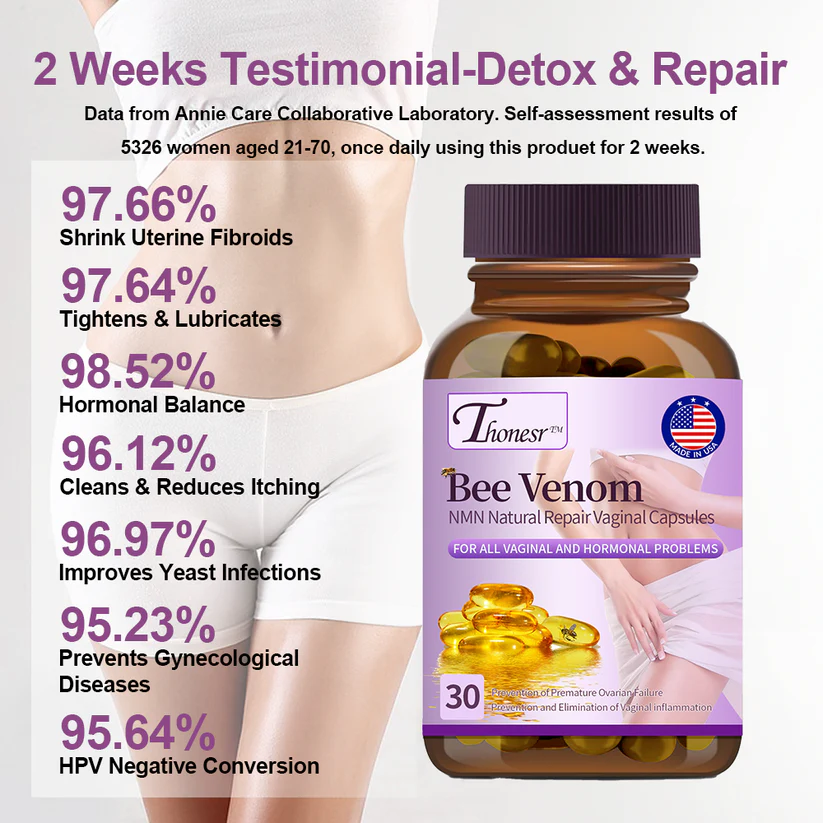 Thonesr™ Bee Venom NMN Natural Repair Vaginal Capsules - Buy Today 80% ...