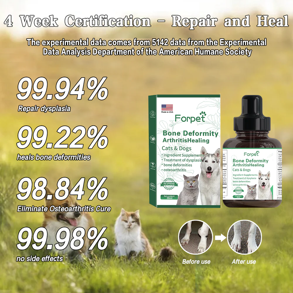 Forpet™ Pet Drops & Developmental Abnormalities - Bone Deformities ...