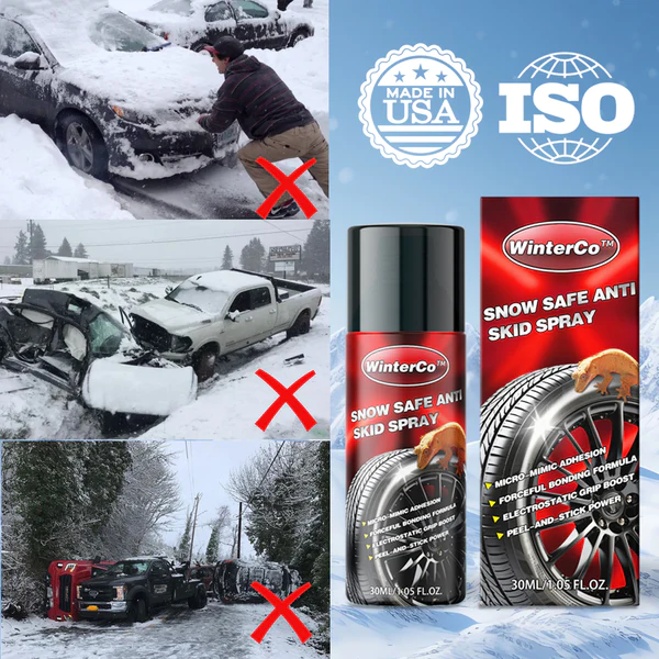 WinterCo™ High-Tech Car Tire Snow Safe Anti-Skid Spray - Buy Today Get ...