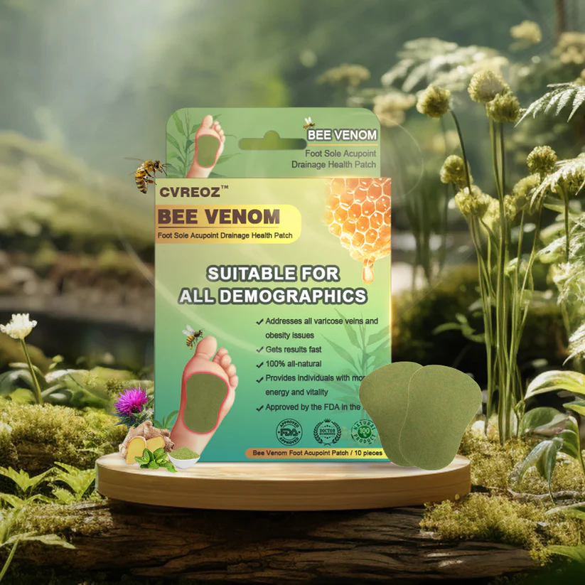 Cvreoz™ Bee Venom Foot Sole Acupoint Drainage Health Patch - Buy Today ...