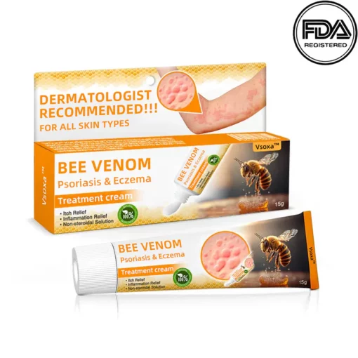 Vsoxa™ Bee Venom Psoriasis & Eczema Treatment Cream - Köp idag Få 55 % ...