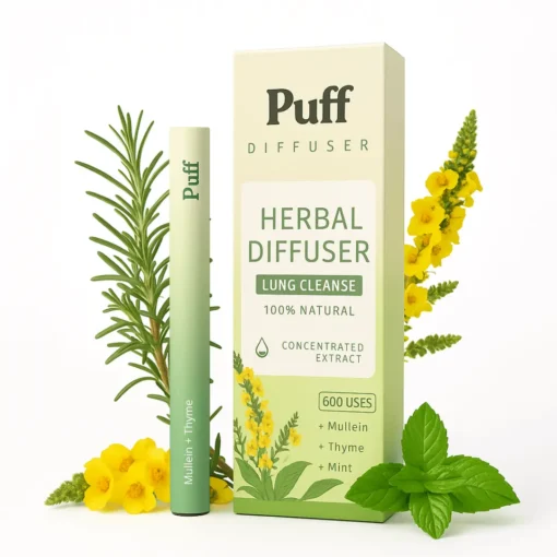 Difusor de limpieza pulmonar herbal Puff™ - Cómpralo hoy con un 80 % de ...